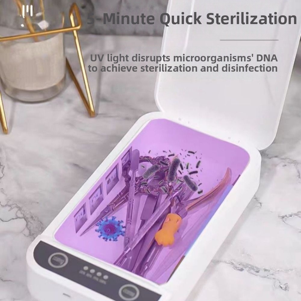 Durable Aroma Function UV Light Sanitizer Box Voice Function Wireless ...