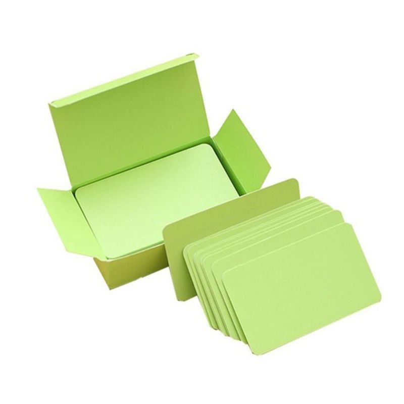【DigitalHaven】100 PCS Small Mini Business Cards Blank Name Note ...