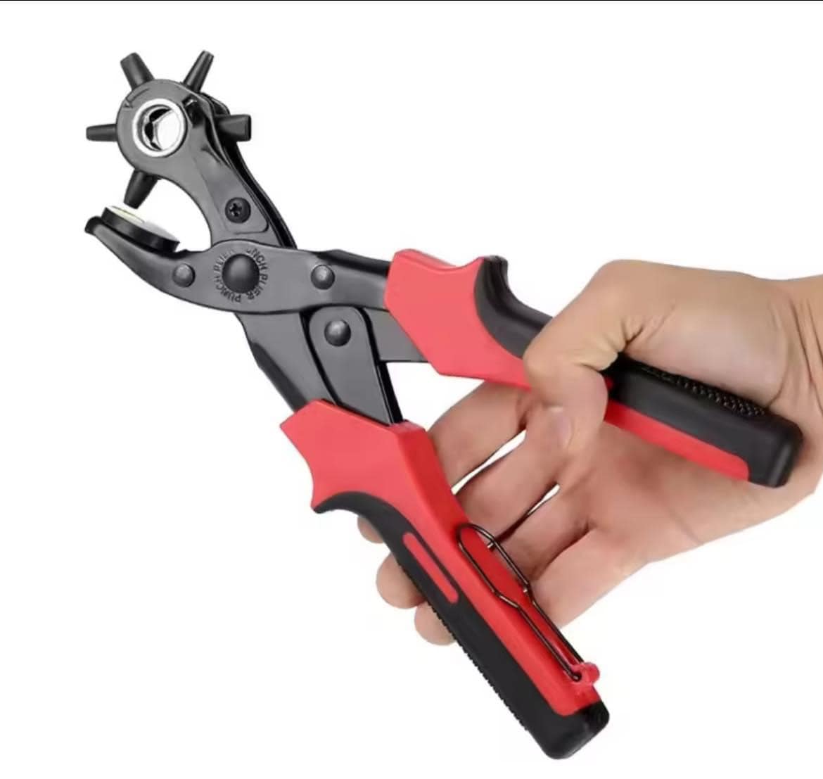 Heavy Duty Upgraded Design Professional 6 Size Holes Leather Belt ...