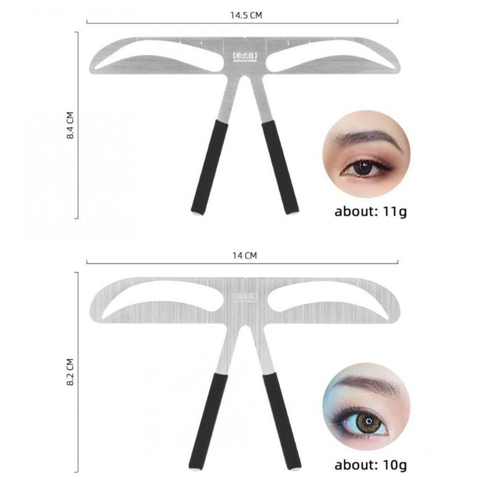3D Eyebrow Tattoo Ruler Balance Shaper Reusable Eyebrow Measuring Tool ...