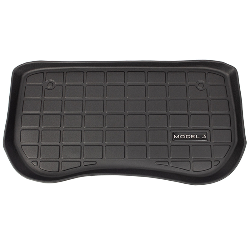 Car Front Trunk Mat for Tesla Model 3,TPE Mats Waterproof Wearable ...