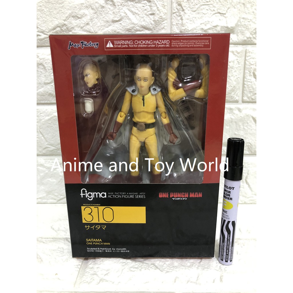 Figma 310 One Punch Man Saitama Anime Collectible Action Figure | Lazada PH