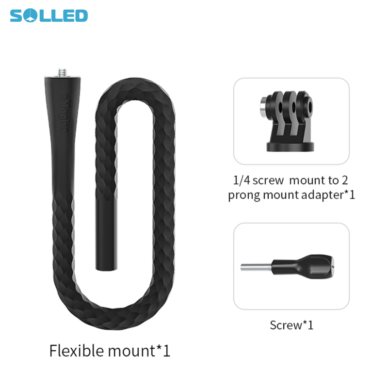 Camera Mount Flexible Selfie Stick Action Camera Mount Universal Camera ...