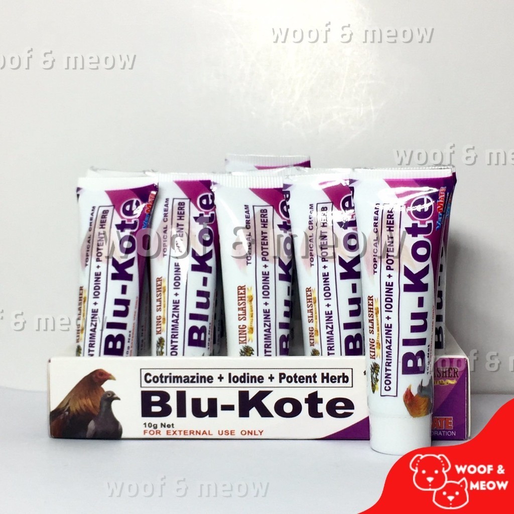 King Slasher Blu-Kote Para sa Sugat bulutong tibak ng Manok Anti Fungal ...