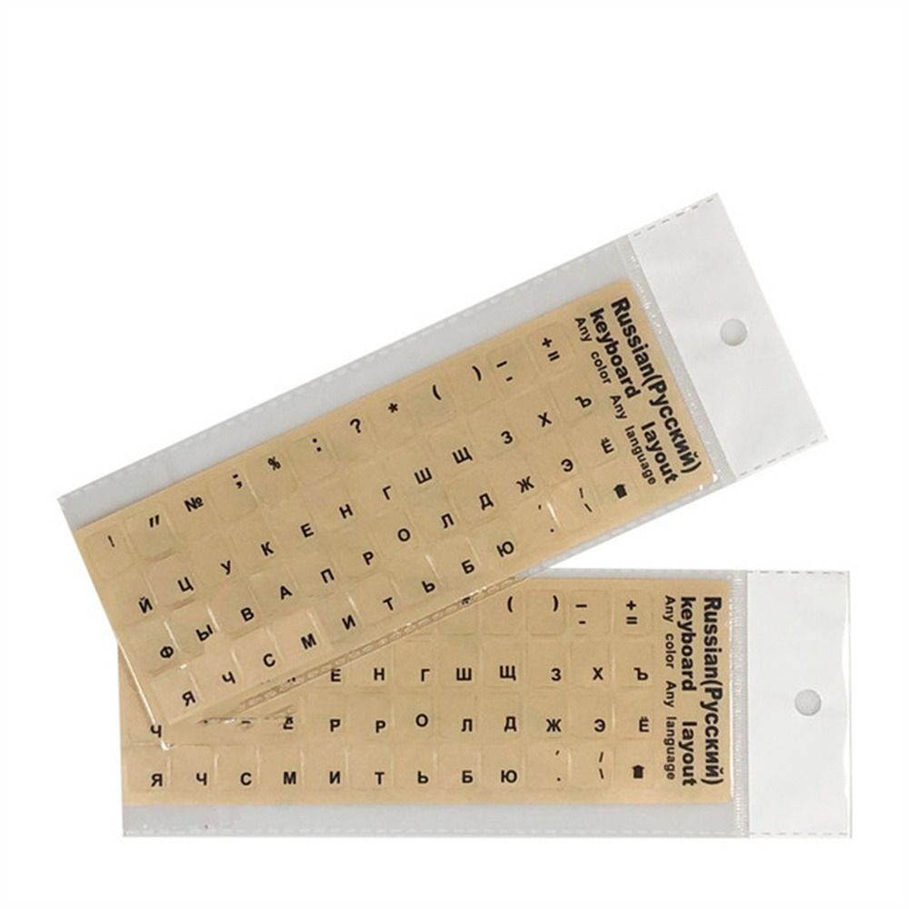 For PC Transparent Dust Protection Hebrew English Language Alphabet ...