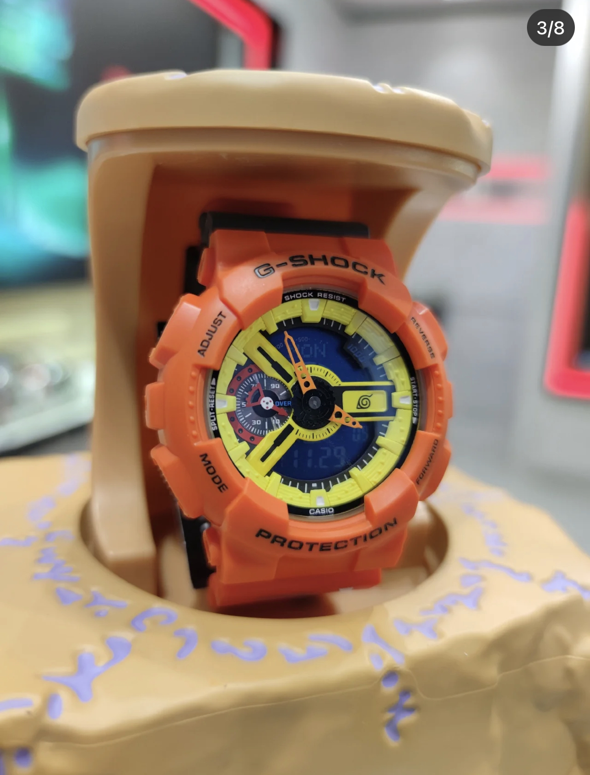 G Shock GA110 Men Sport Watch Dual Time Display 200M Water Resistant ...