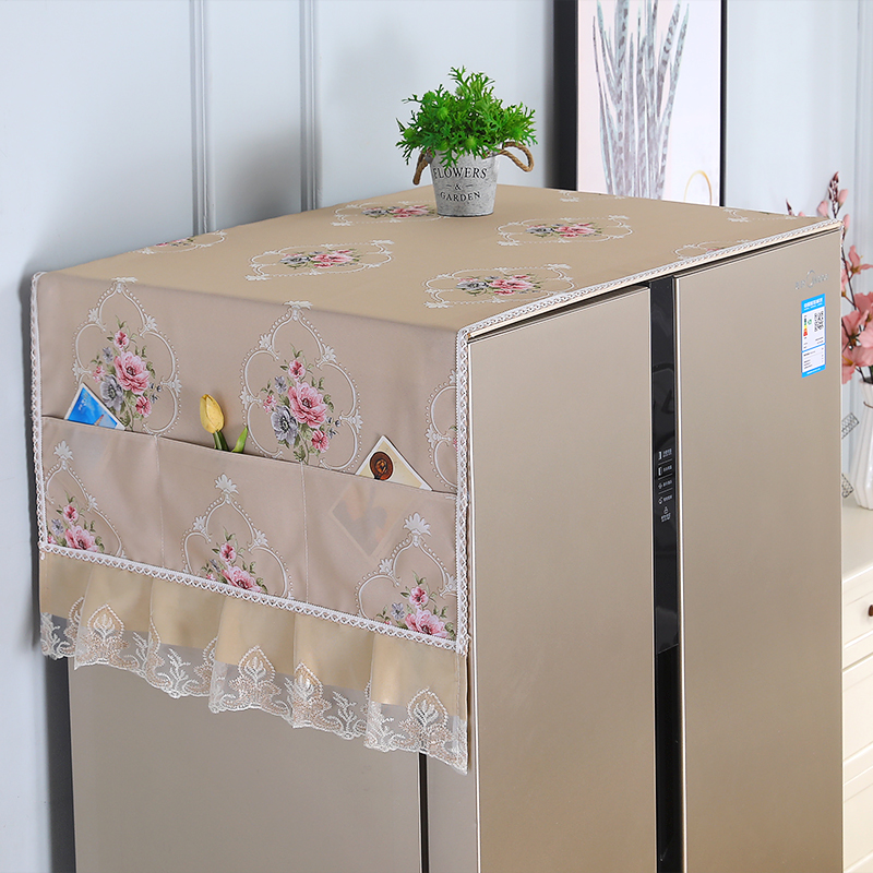 Refrigerator dust cover cloth protection cover refrigerator top dust ...