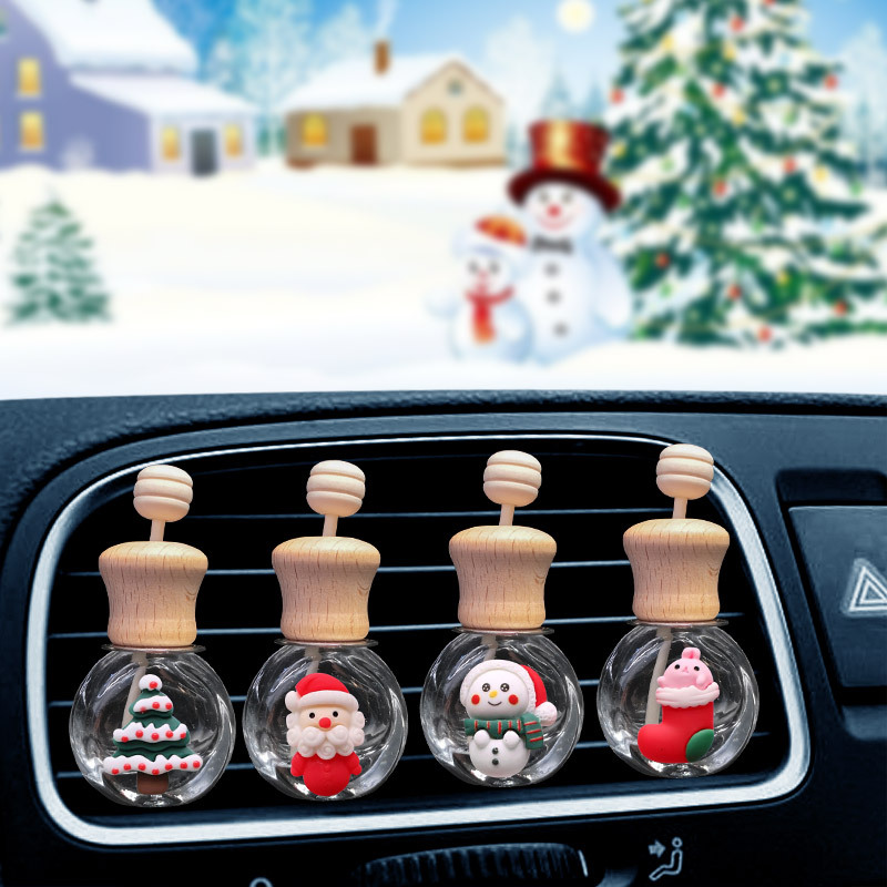 FG Christmas Car Perfume Clip Cartoon Car Air Outlet Aromatherapy ...