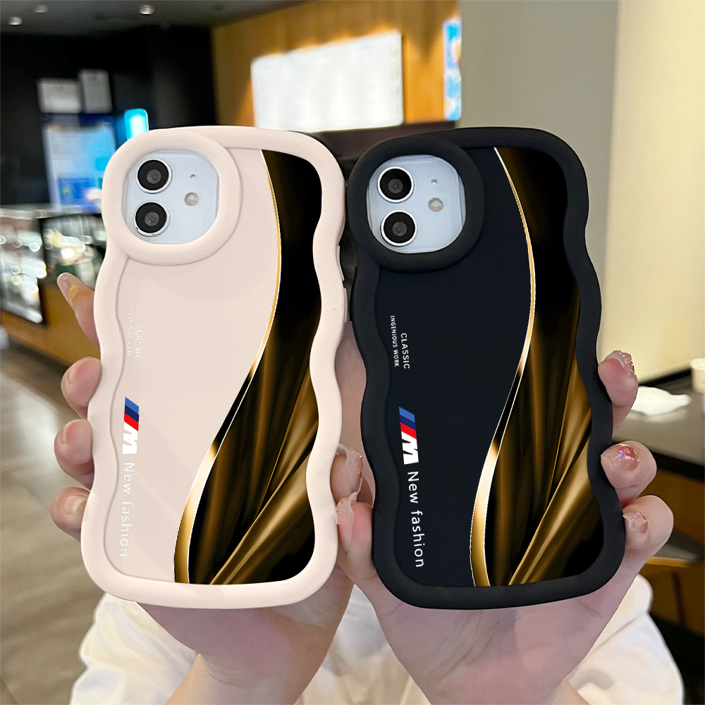 UCUC for Redmi 10C Back Cover Auto Golden Line Creative Candy Color ...