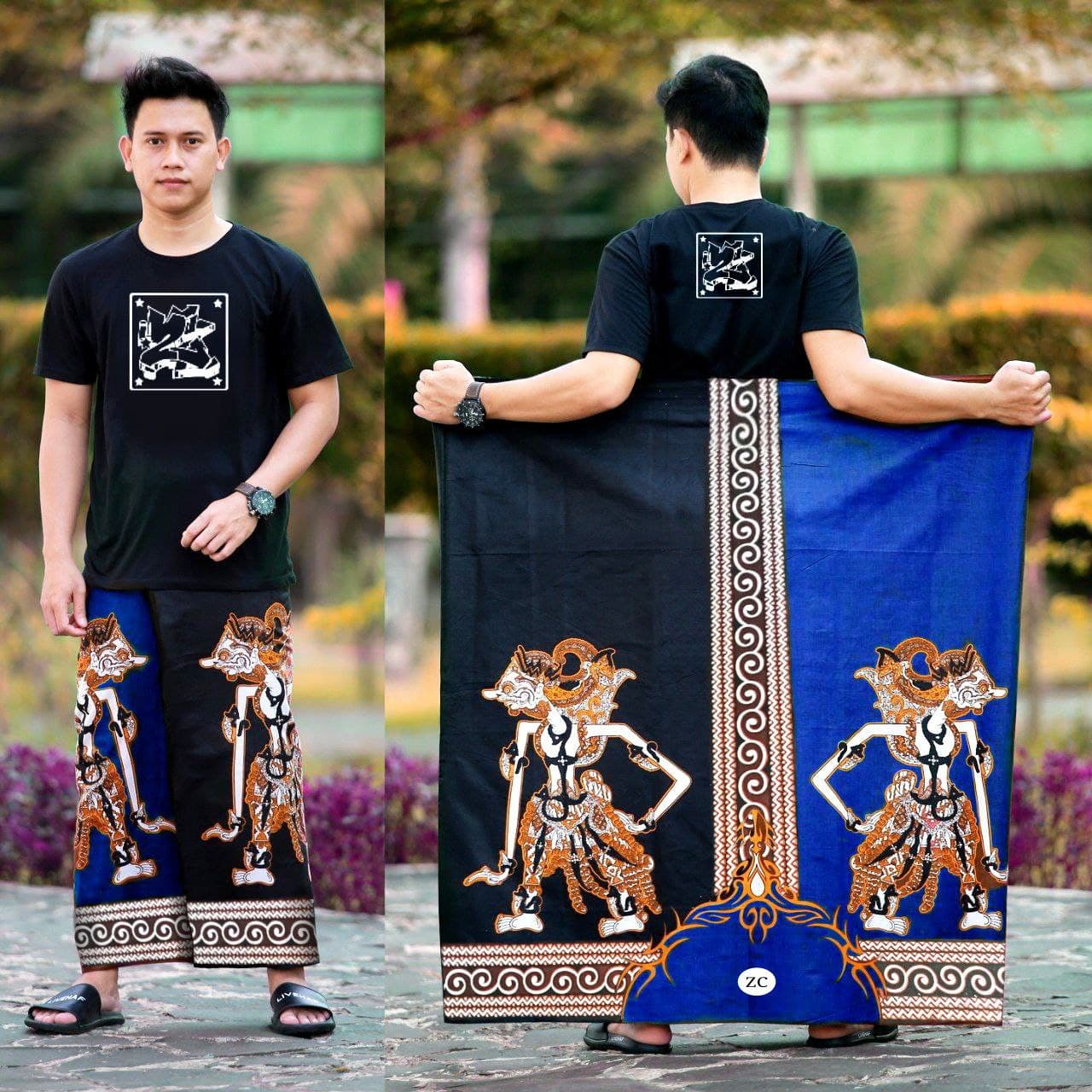 Sarung wayang dewasa sarung wayang gatot kaca Sarung wayang santri ...