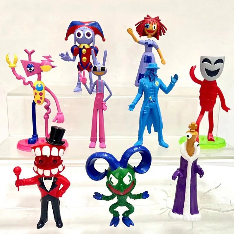 6-12Pcs The Amazing Digital Circus Action Figure The Amazing Digital ...