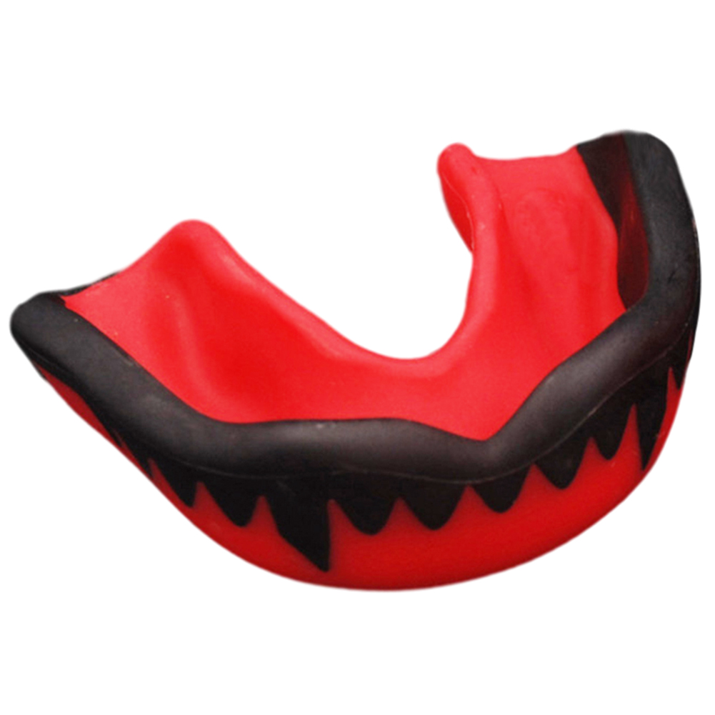 Gum Shield Mouth Guard with Storage Box MMA Martial Arts Adults Junior ...