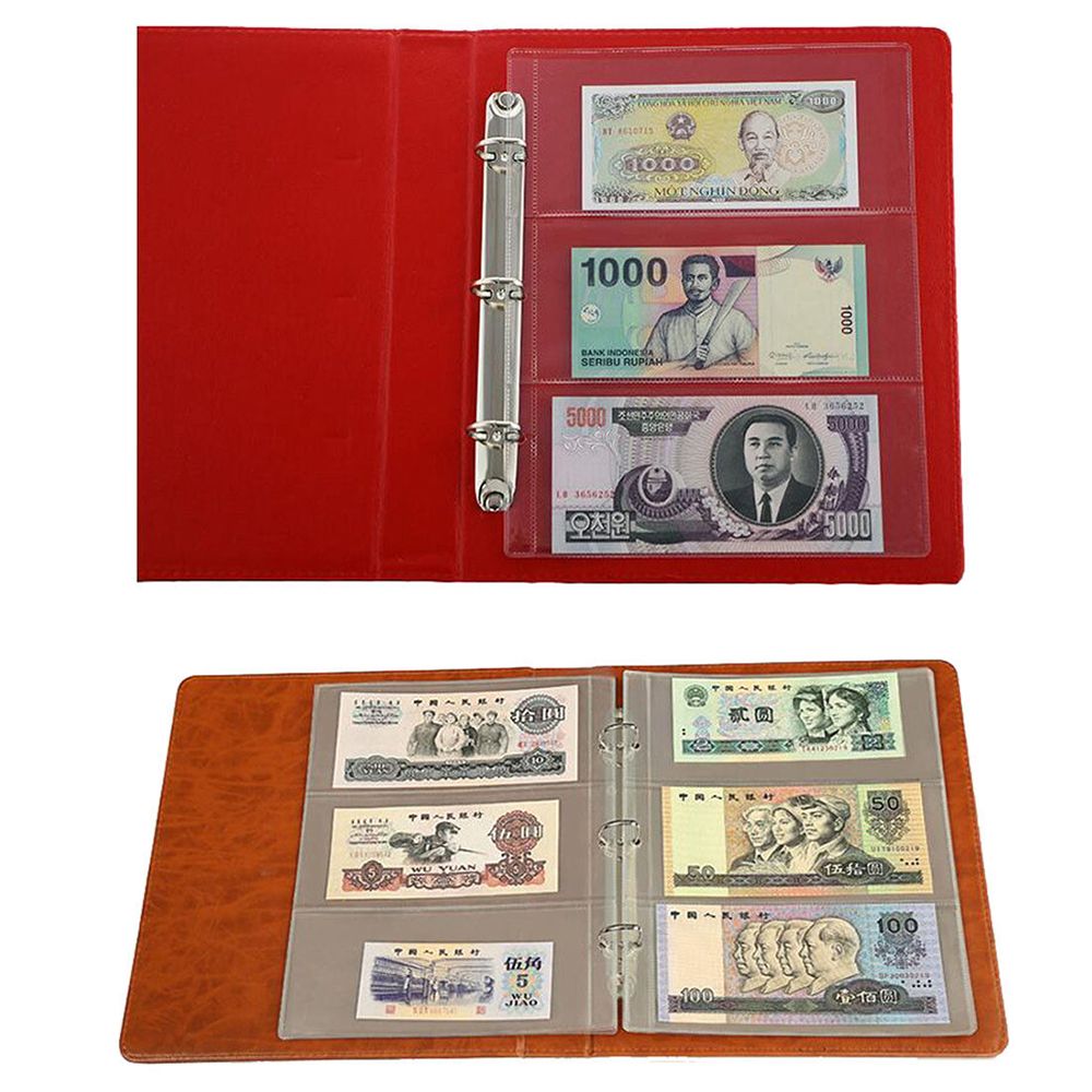 180x80mm Detachable Bills Holder Album Accessory Collectors Collection ...