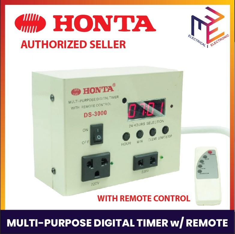 HONTA by Winland 24 HOURS Multi-purpose Digital Timer with remote ...