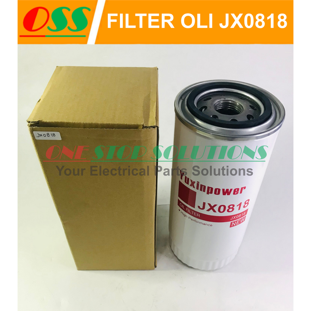 FILTER OLI OIL FILTER FILTER SOLAR FUEL FILTER JX0818 GENSET | Lazada ...