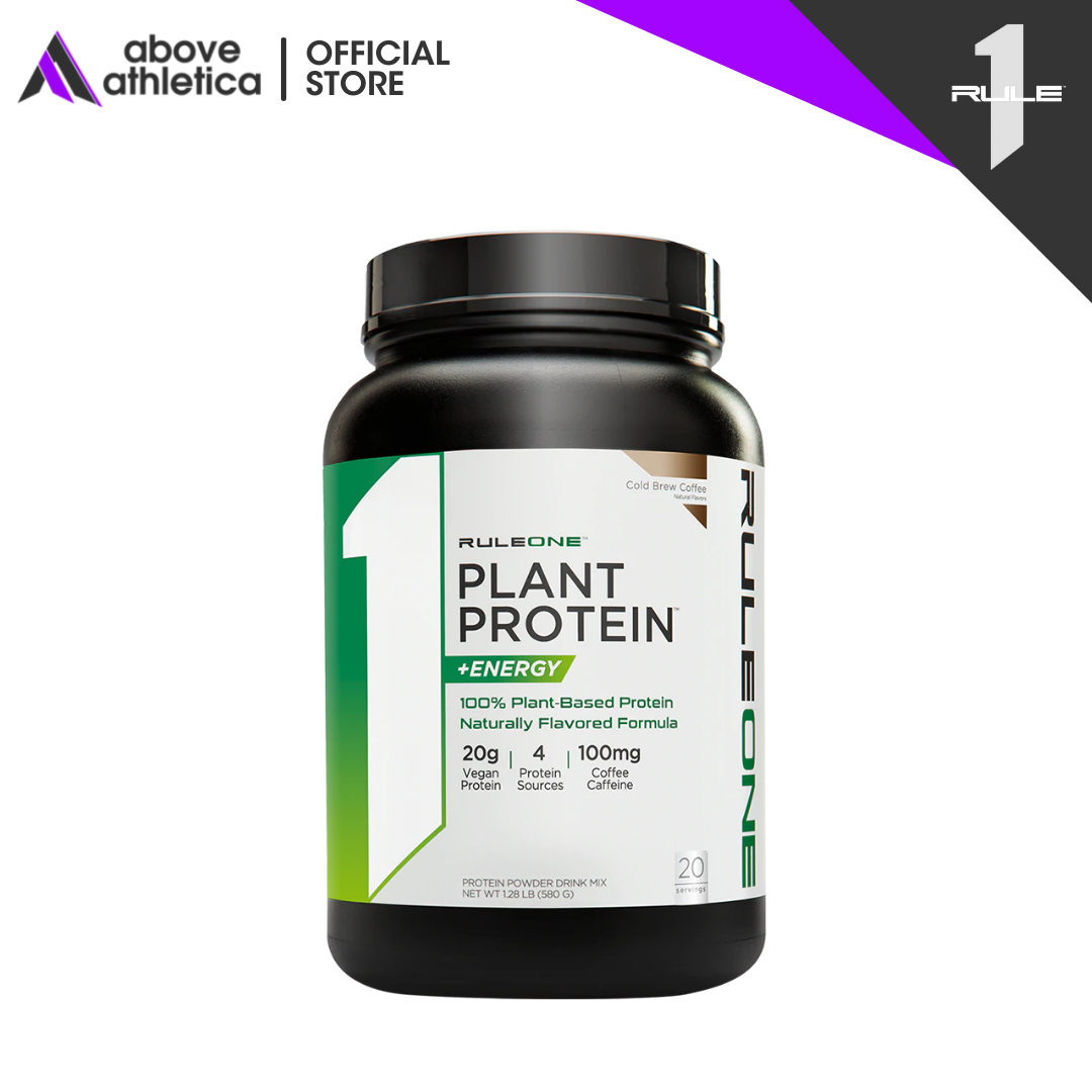 Rule One Proteins R1 Plant Protein 1.5lbs 20 servings - 20g Plant-Based ...