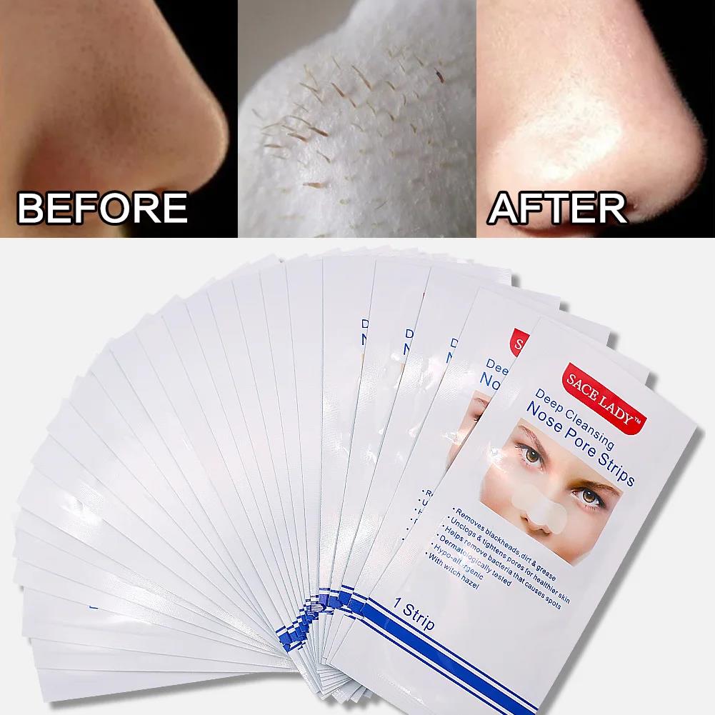 SACE LADY Blackhead Remover Mask Nasal Strips Black Head Nose Dot Spot ...