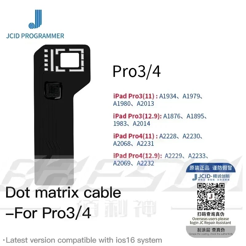 JC Dot Matrix Cable For iPhone X/XR/XS 11/12/13/14 Pro Max Mini Dot ...