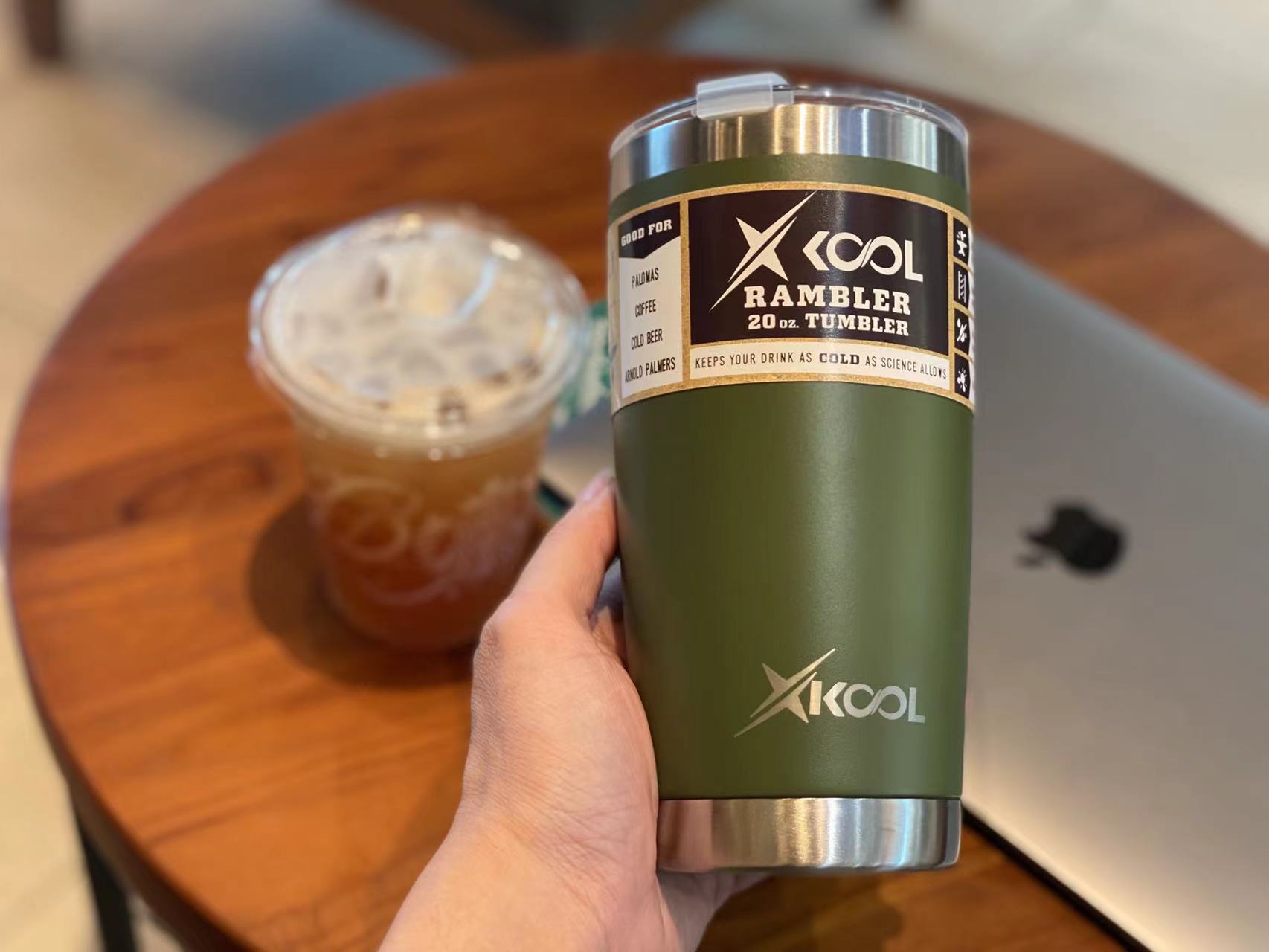 [ด่วน พร้อมส่ง!] Xkool แก้วขนาด 20Oz เก็บอุณหภูมิความเย็น,ร้อน เนื้อแก้วเป็นสแตนเลส 304 Free ...