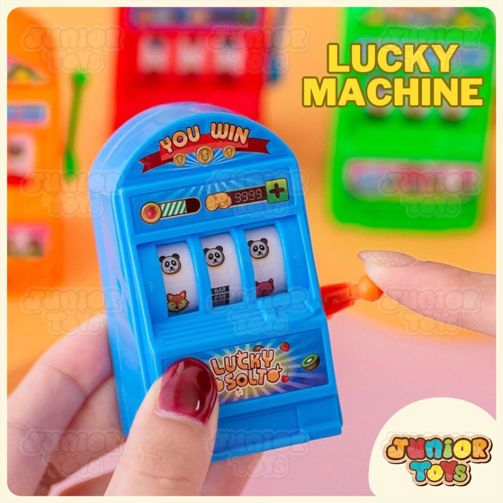Mainan Anak Jadul Jackpot Mini Spin Mesin Putar Lucky Draw Classic ...