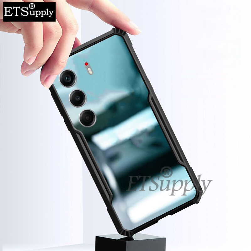 Phone case Tecno Camon 40Pro Transparent Clear Air Protector Soft Frame ...