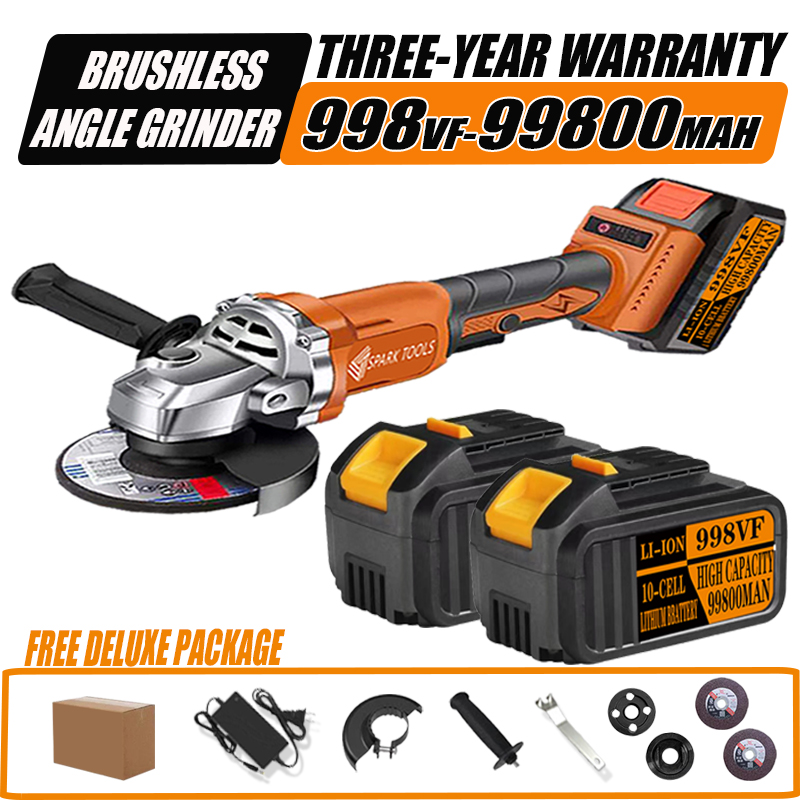 Brushless Rechargeable Angle Grinder 258VF One Electric One Charge ...