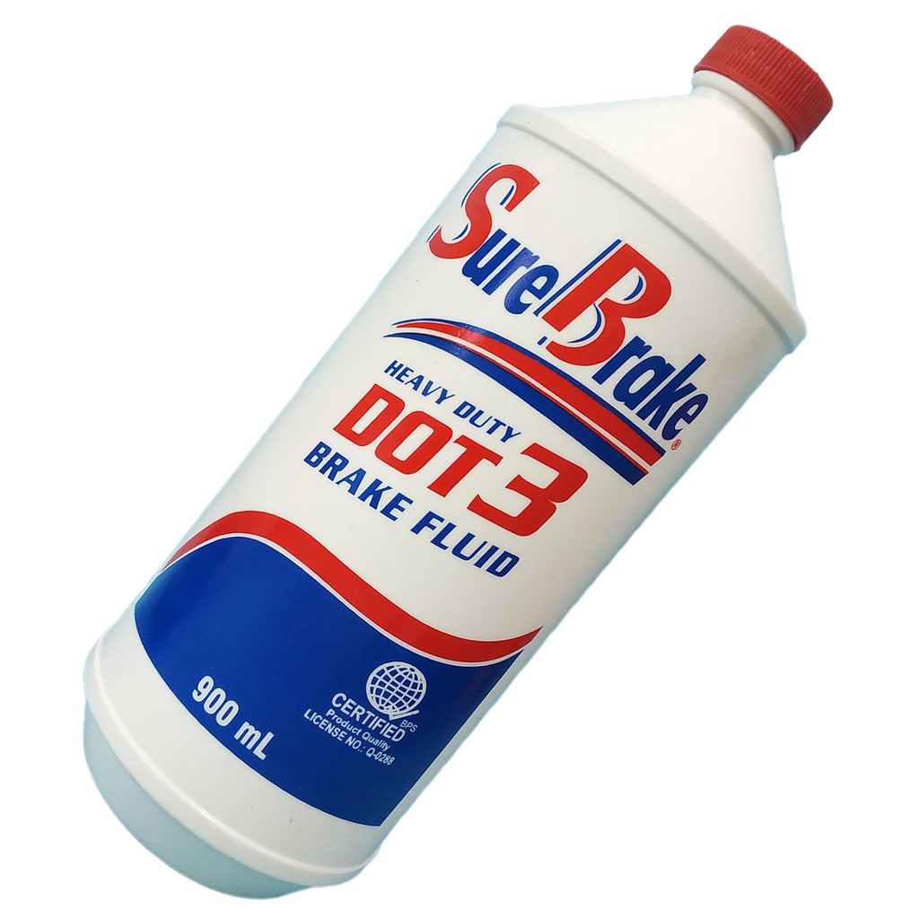 Car and Motorcycle Sure Brake Fluid DOT3 Heavy Duty Dot-3 Break Fluid ...
