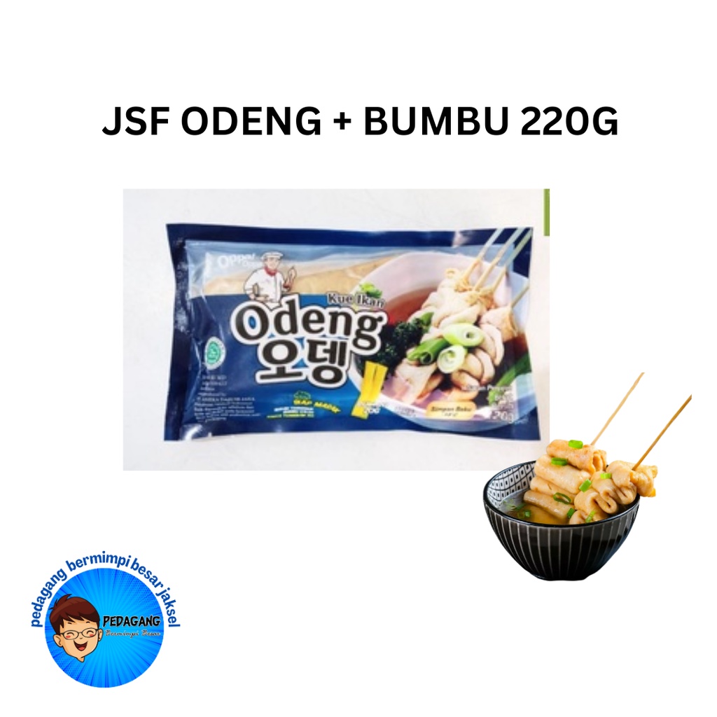 JSF ODENG + BUMBU 220G/ ODENG/ Eomuk Korean Fish Cake | ODENG | Lazada ...