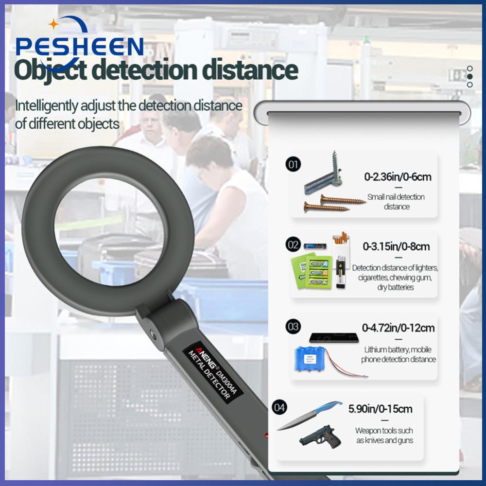 Handheld Adjustable Portable Alarm High Sensitivity Scanner Security ...
