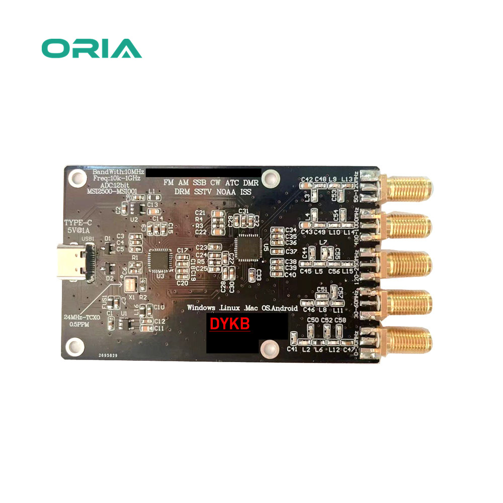 ORIA ตัวรับสัญญาณ SDR 10K-1GHz,ชิ้นส่วนอิเล็กทรอนิกส์แบบเรียบง่ายสามารถ ...