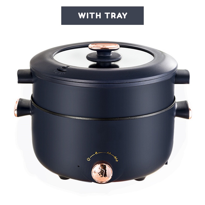 ANTI SCORCH 💥 1000W Non Stick Grill Stir Frying Pan 3 Heat Mode ...