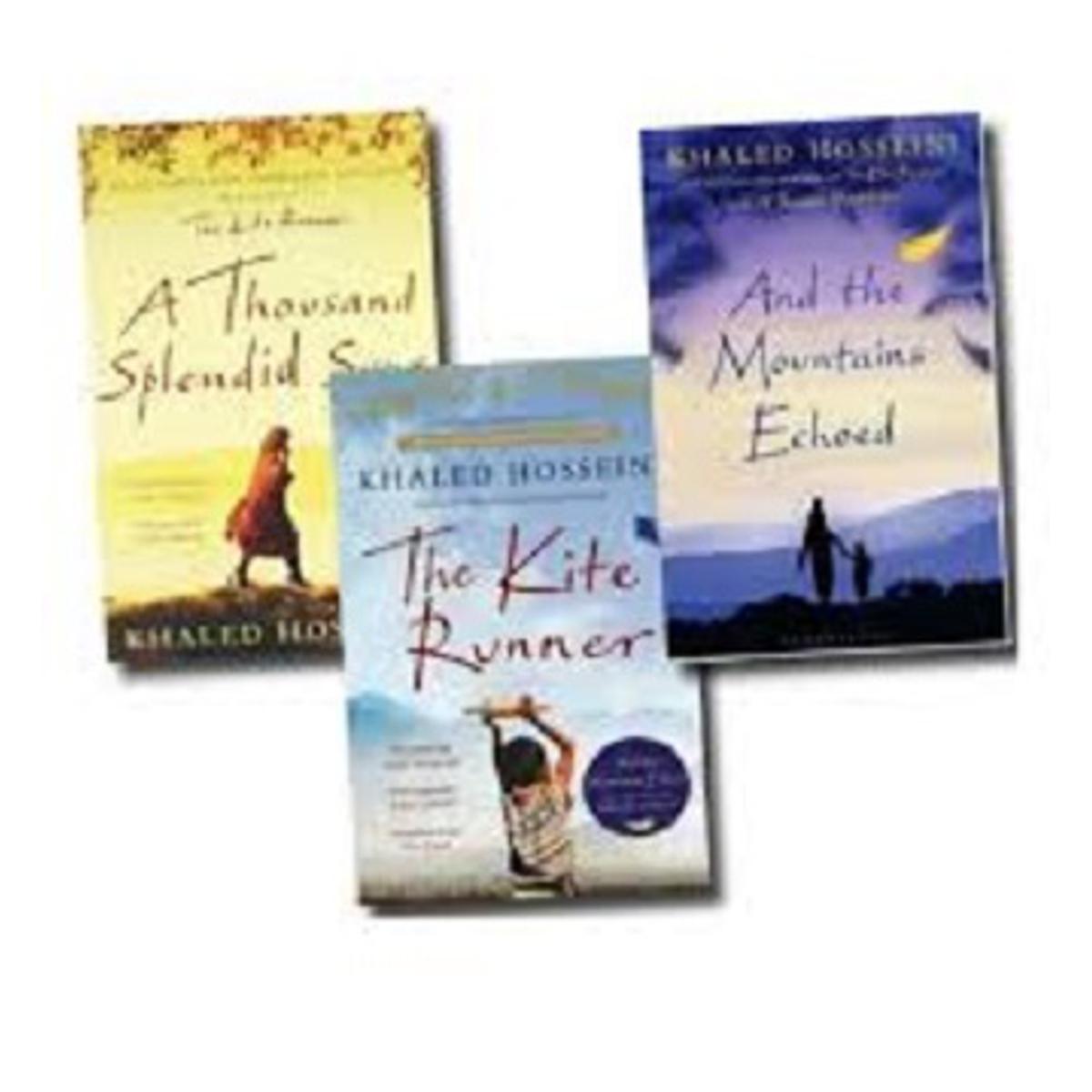 set of 3 khaled Hosseini Novels (The Kite_Runner / And the Mountains ...
