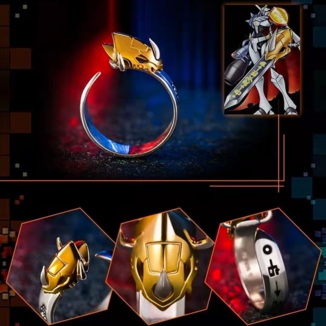 【Hottest Trends】Classic Anime Digital Baby Ring Tyrannosaurus Rex Sword ...