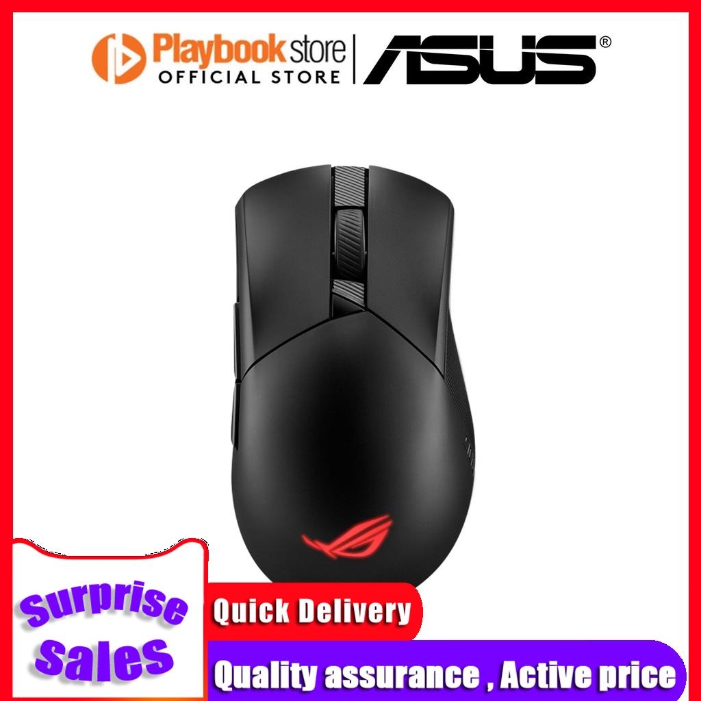 ASUS Rog Gladius Iii Aimpoint 36 000 Dpi Aura Lighting Tri-Mode Connectivity Wireless Gaming ...