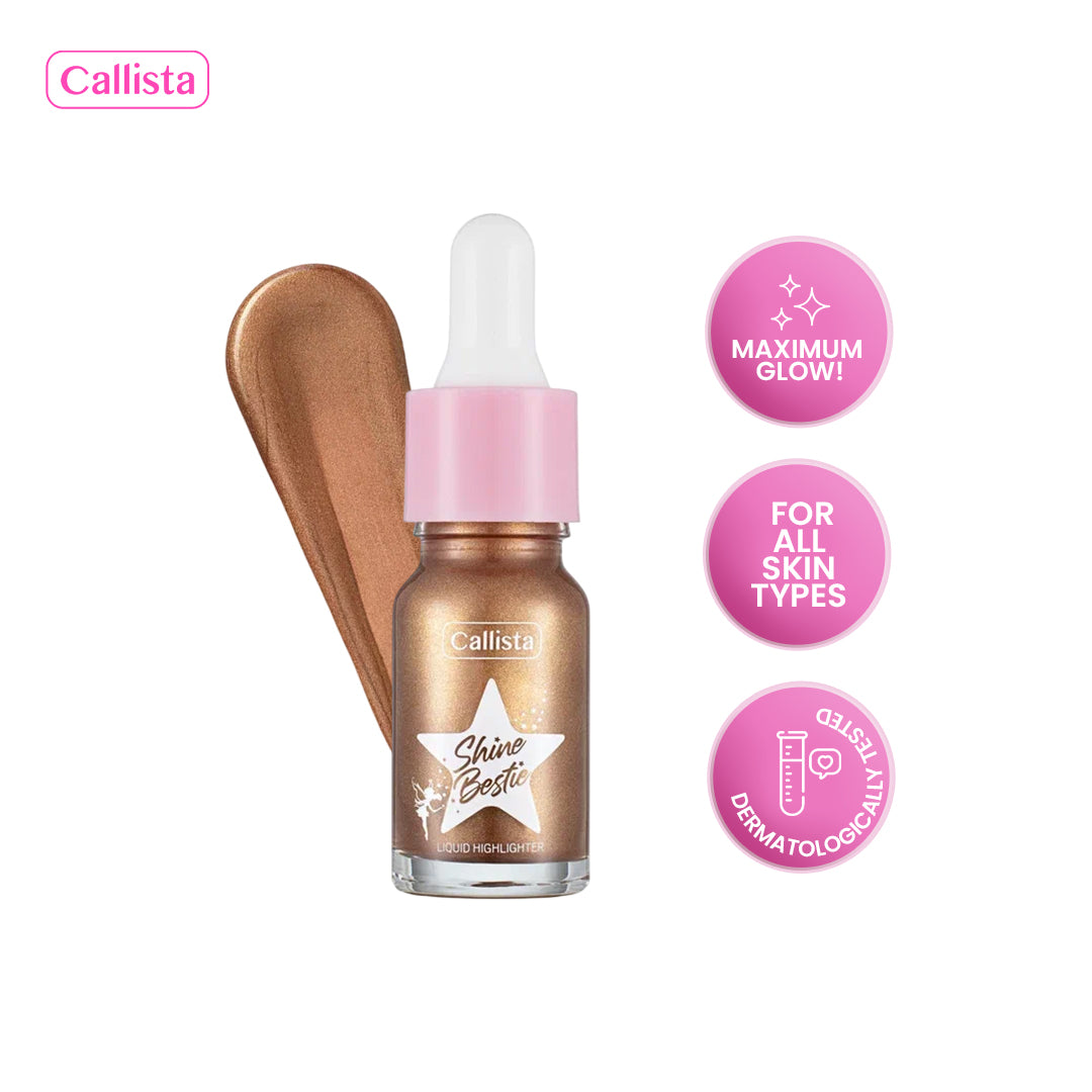 Callista Shine Bestie Liquid Highlighter 02 Mystic Pixie | Daraz.pk