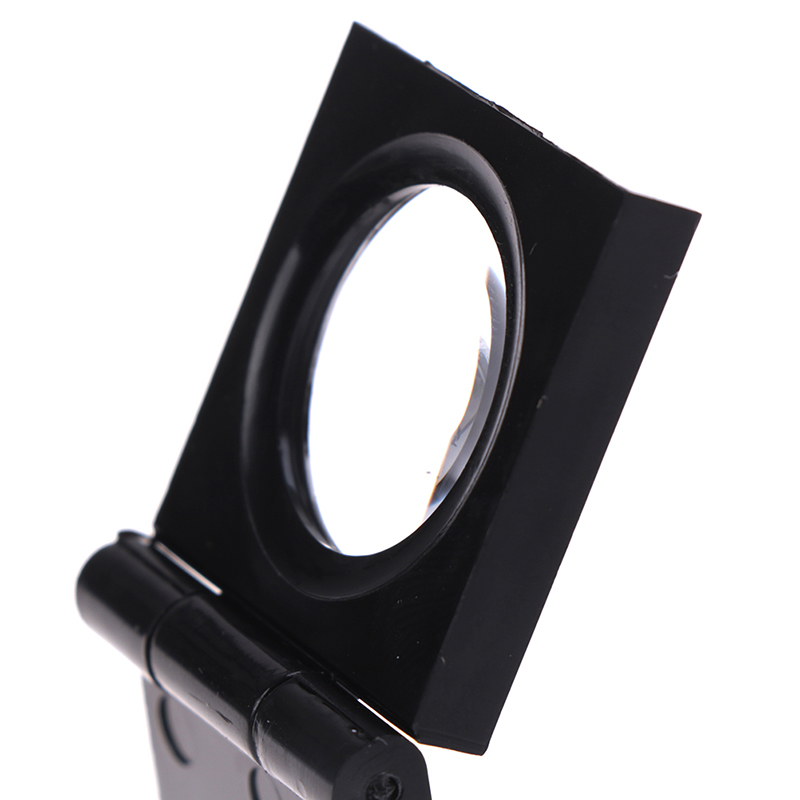 Tools 10X 28mm Folding Magnifier Stand Loupe with Scale for Textile ...