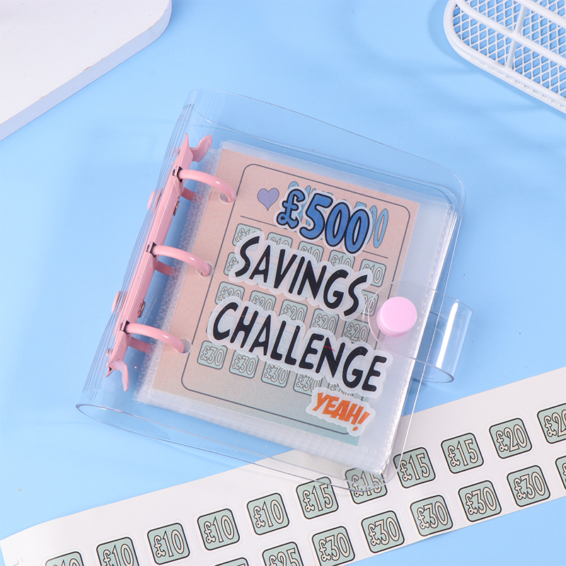 Savings Challenge Mini Binder £150/300/500/2100/5000 Money Saving ...