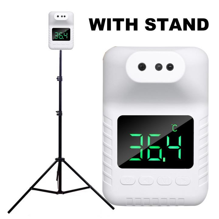 Wall Mounted Infrared Thermometer K5 thermal scanner with Dispenser ...