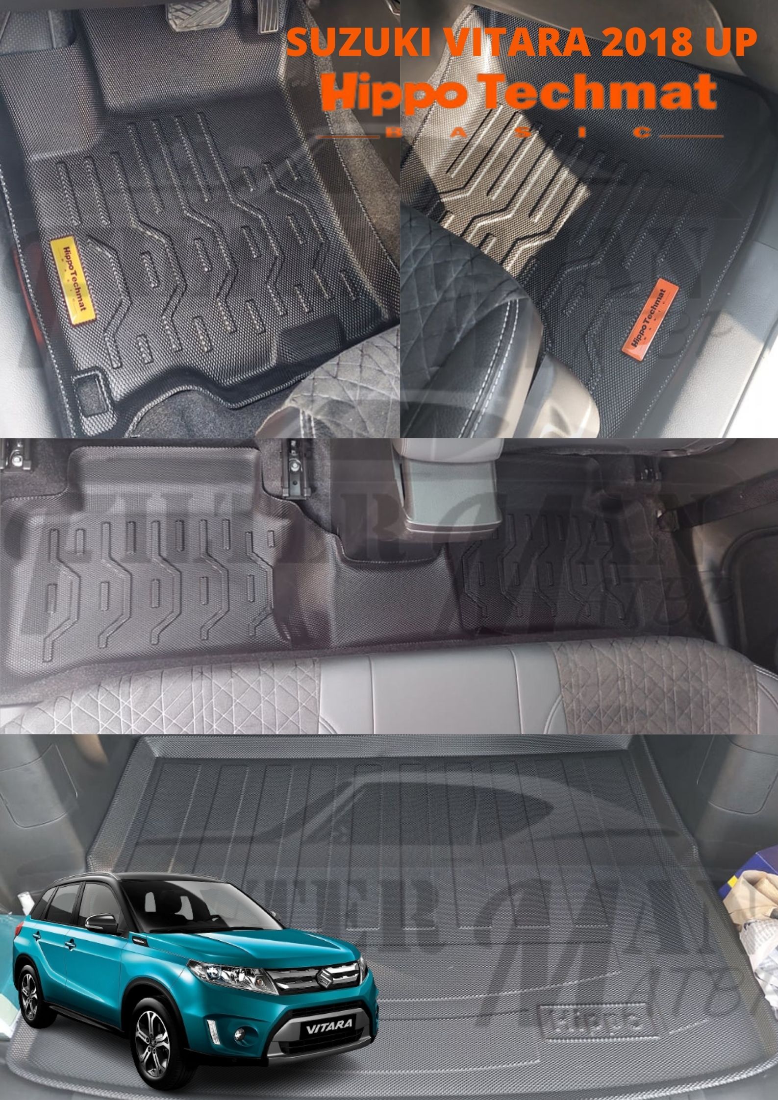 SUZUKI VITARA 2018-PRESENT Hippo Techmat Basic Deep Dish | Lazada PH