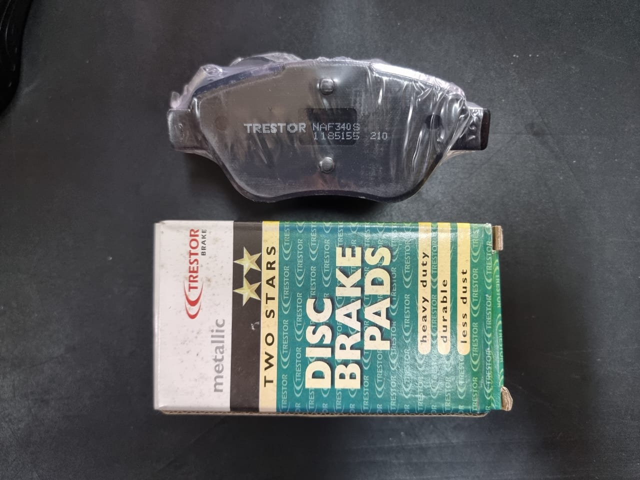 BRAKE PAD PROTON GEN 2, PERSONA (FRONT) TRESTOR NAF340 | Lazada