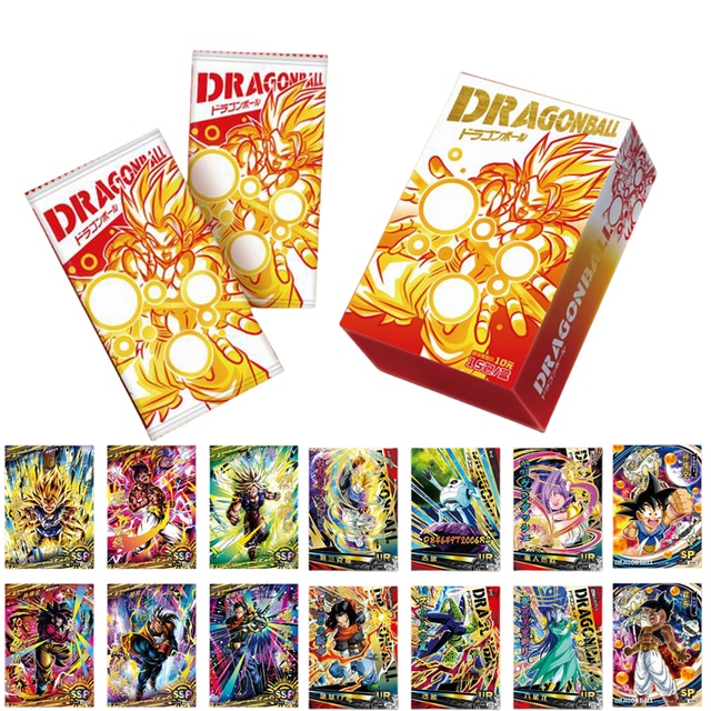 New Dragon Ball Booster Card Box Trading Card Game Super Saiyan Son ...