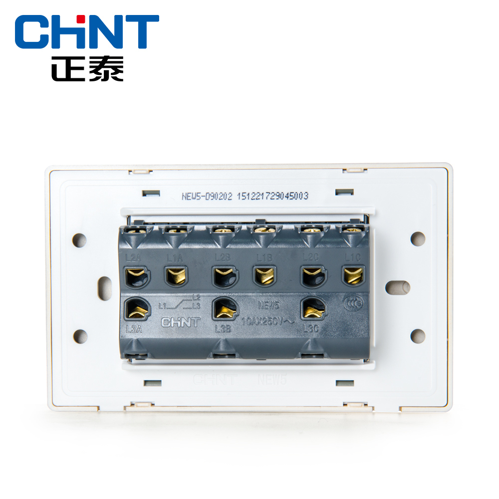 【TopazTrove】CHINT Electric 118 Type Switch Socket NEW5D Brushed Gold ...