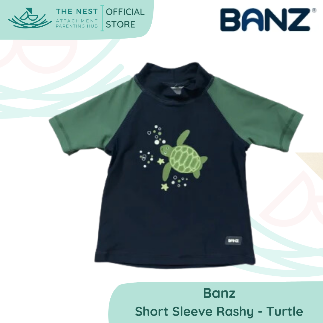 Banz Short Sleeve Rashy - Turtle | Lazada PH