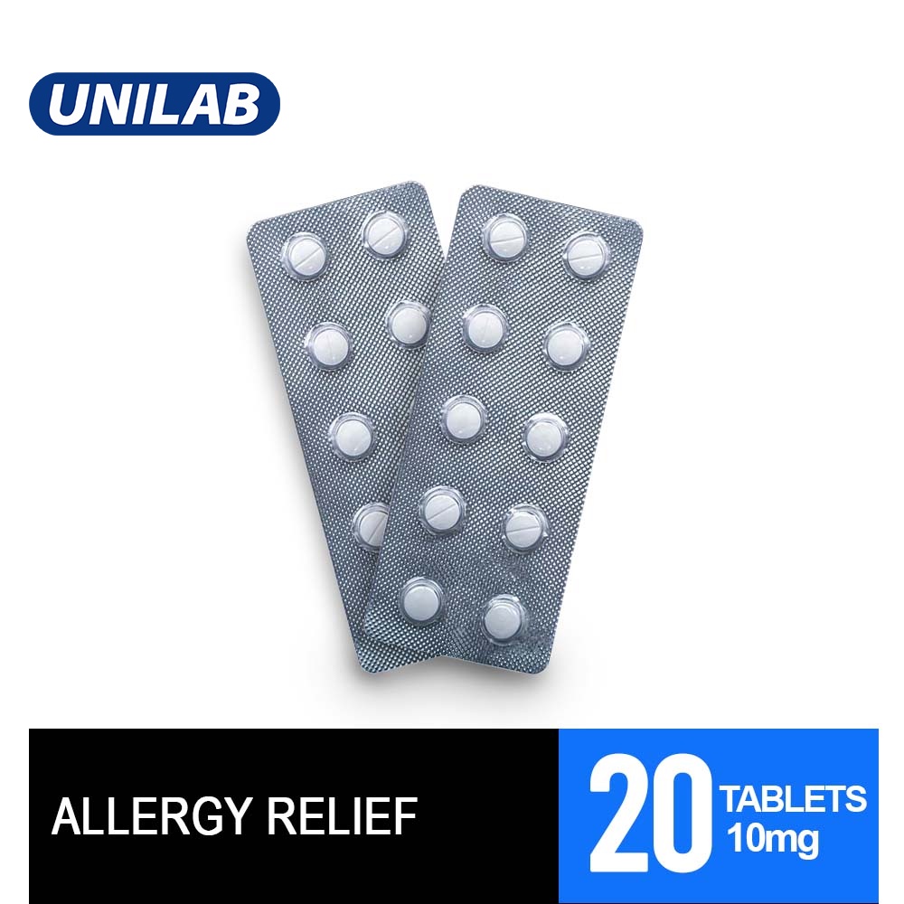 Allerta 20 Tablets 10mg Loratadine (For Non-Drowsy Allergy Relief ...