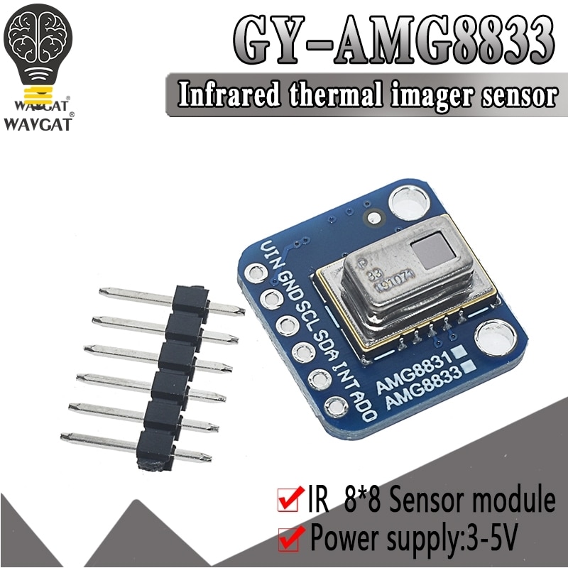 official AMG8833 IR 8*8 Thermal Imager Array Temperature Sensor Module ...