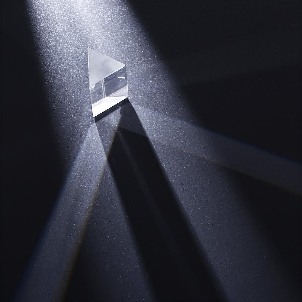 Teaching Light Spectrum Optical Glass Glass Triangular Prism Optical ...