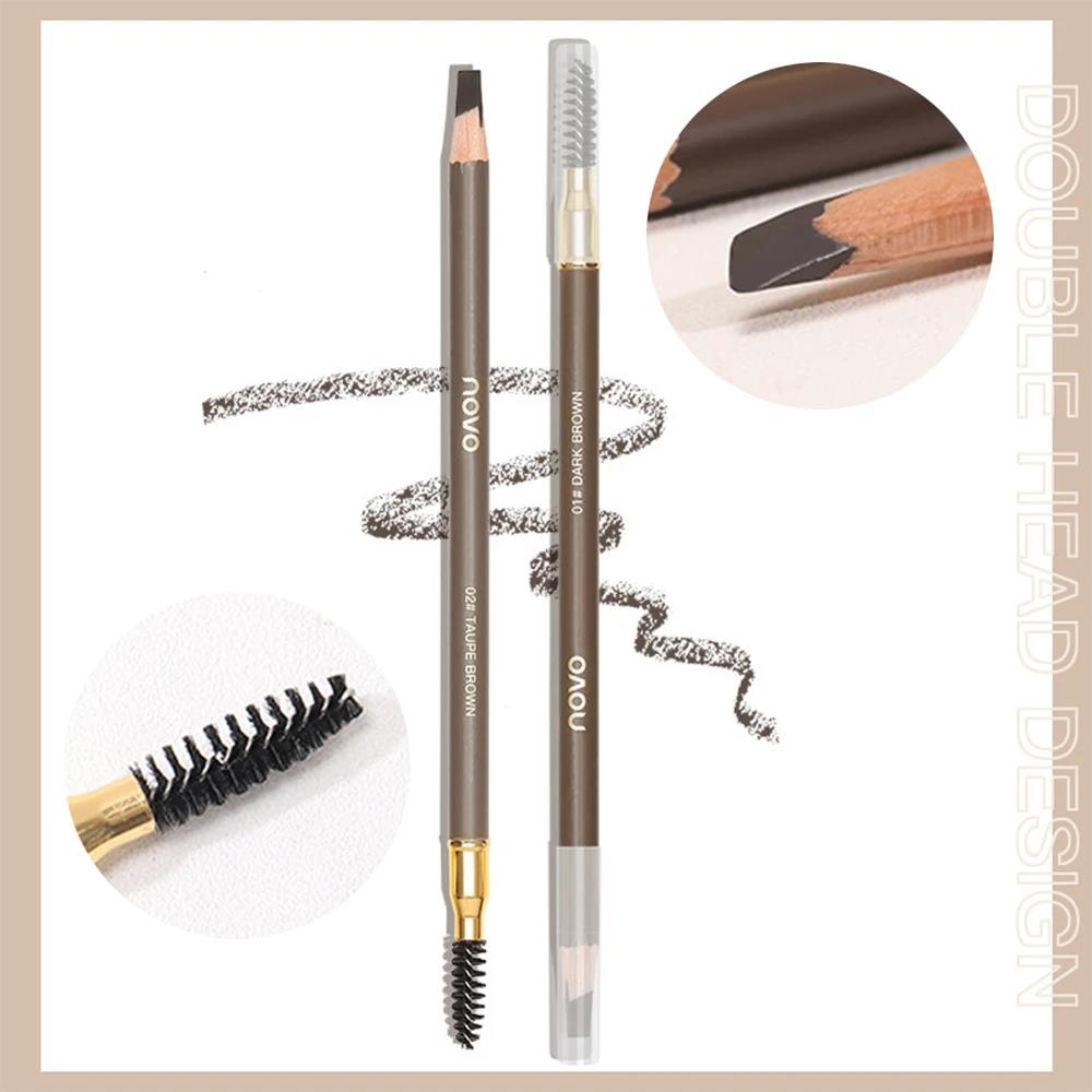 HOT Eyebrow Pencil Waterproof 4 Colors Eyebrow Tattoo Tint Eyeliner ...