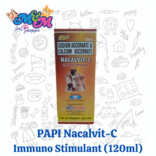 Papi Nacalvit-C Immuno Stimulant for Pets (120ml) | Lazada PH