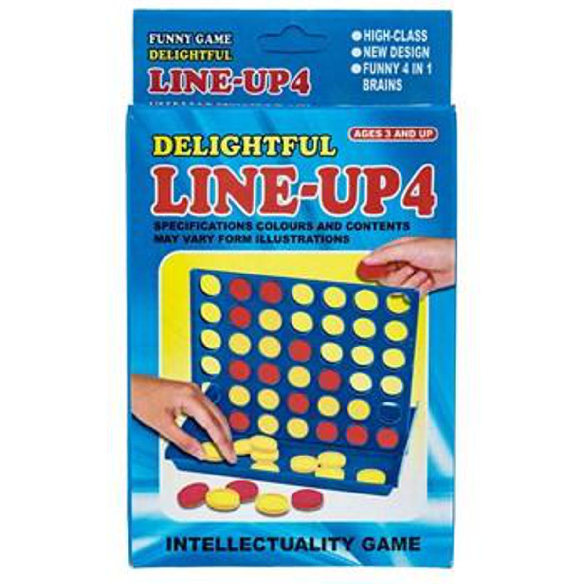 Line Up 4 Game Connect 4 Four in a Row Set for Kids Fun | Daraz.pk