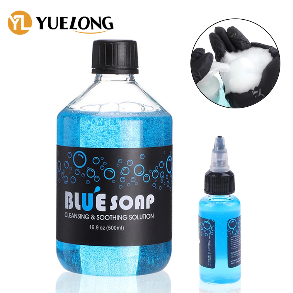 【VA VA VOOM】40/500ml Blue Professional Cleaning Soothing Skin Soap ...